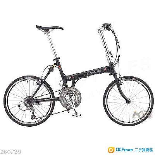[現貨] KHS F20-T3F 451 細摺單車 27速 霧黑色 (T3F451 T3B摺車) 特平 - 二手或全新單車, 遊戲機、模型 - DCFever.com