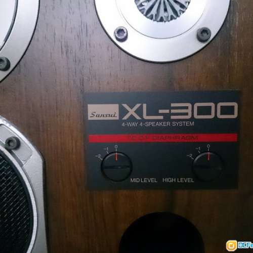 Sansui XL-300 監聽 speakers - 二手或全新揚聲器, 影音產品 - DCFever.com