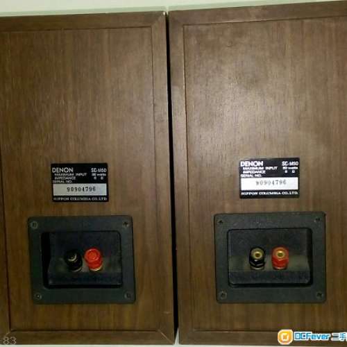 Denon SC-M50,天龍書架喇叭， - 二手或全新揚聲器, 影音產品 - DCFever.com