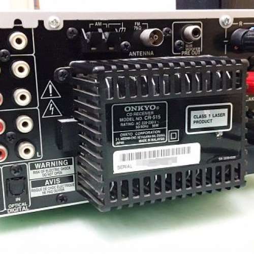 onkyo CD RECEIVER CR-515 - 二手或全新音響組合, 影音產品 - DCFever.com