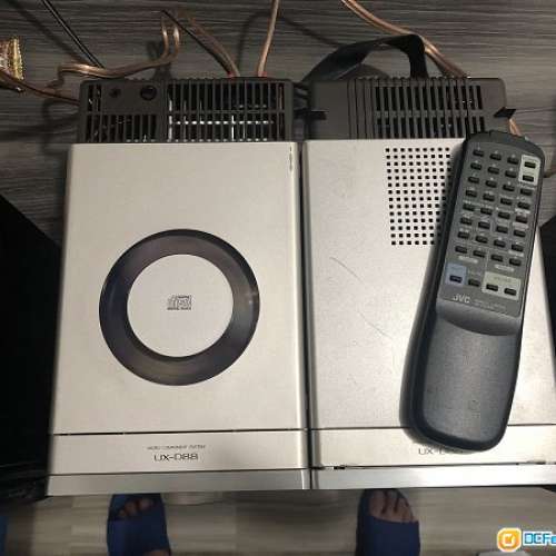 jvc ux-d88+jvc sp-ux9000 - 二手或全新音響組合, 影音產品 - DCFever.com
