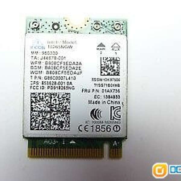 intel tri band wireless ac 18265 Wigig 聯想版 FRU 01XA736 - 二手或全新手提電腦, 電腦 ...
