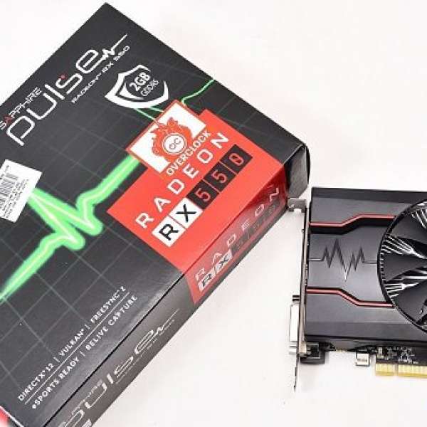 AMD Radeon RX550 4K硬解 - 二手或全新顯示卡, 電腦 - DCFever.com