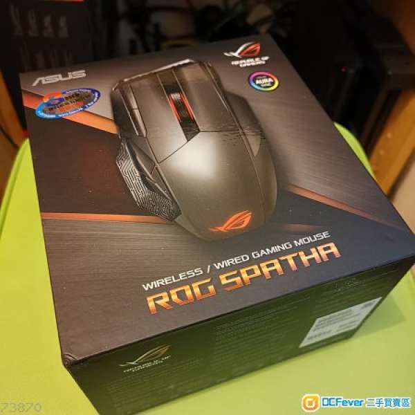 頂級電競滑鼠ASUS ROG SPATHA香港行貨 - 二手或全新鍵盤滑鼠, 電腦 - DCFever.com