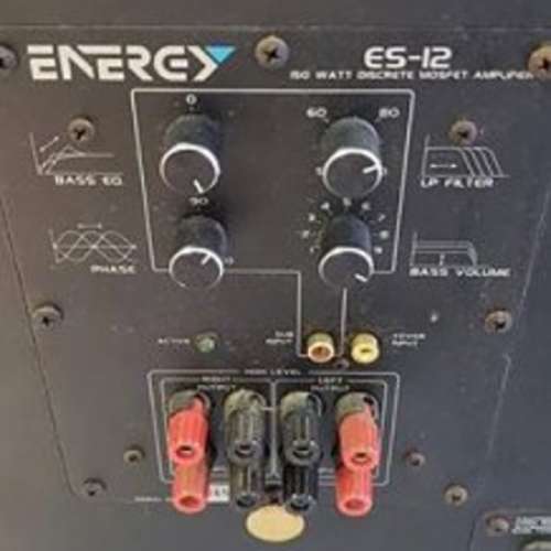 Energy ES-12 150 Watt 12" Powered Subwoofer - DCFever.com