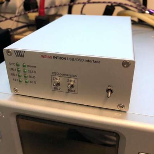 Weiss INT 204 ddc usb dsd頂級介面 & Weiss PSU 101線性電源95%新 - 二手或全新擴音機, 影音產品 ...