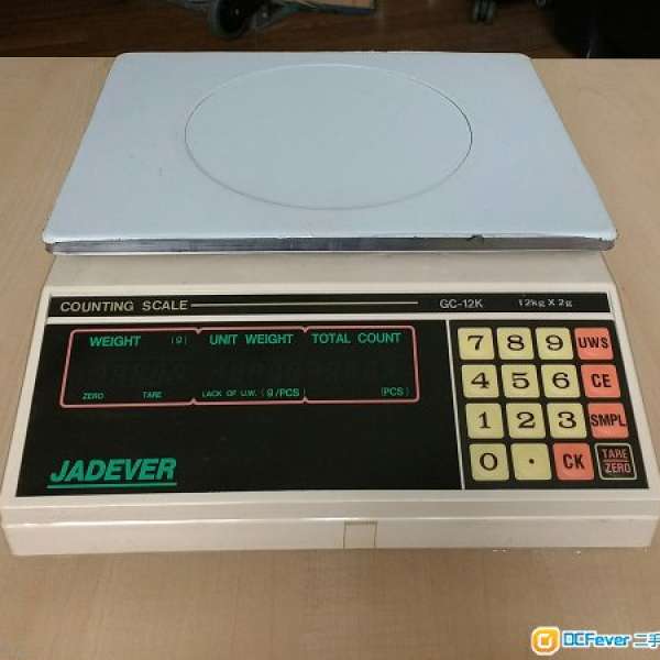 Jadever 點算電子磅Counting Scale GC-12K - DCFever.com
