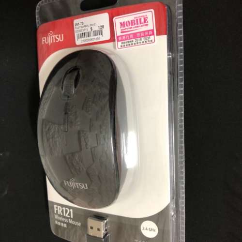 Fujitsu FR121 Wireless Mouse 富士通FR121無線行動滑鼠 - 二手或全新鍵盤滑鼠, 電腦 - DCFever.com