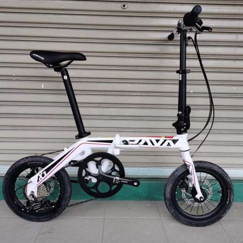 2020 新款外銷版 JAVA X1-7S-D 7速14吋鋁合金碟剎折叠車 - 二手或全新單車, 單車及運動 - DCFever.com
