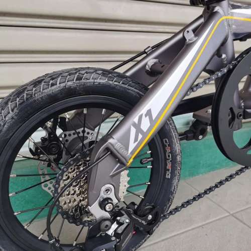 2020 新款外銷版 JAVA X1-7S-D 7速14吋鋁合金碟剎折叠車 - 二手或全新單車, 單車及運動 - DCFever.com