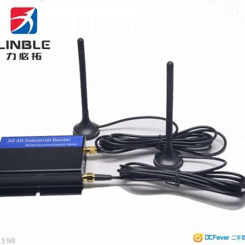 全新 LINBLE 力必拓, T260S, 工業級, sim card 4G Router, WIFI, RS232, LAN, WAN ...