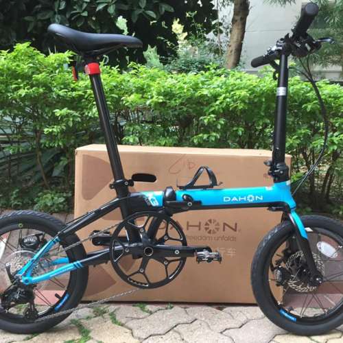 2020 DAHON K3 plus 9速 16吋碟剎 內走綫 鋁合金 折叠車 - DCFever.com