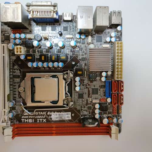 BIOSTAR TH61 ITX + Intel® Celeron® Processor G1610 - 二手或全新底板, 電腦 ...