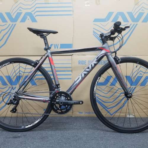 《免費送貨優惠》＊18速中空餅＊JAVA 18速 C剎 鋁合金平把公路車 - VELOCE-18S - 二手或全新單車, 單車及運動 - DCFever.com