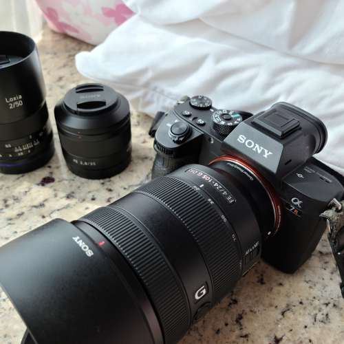 Sony A7R3 A7Riii A7R M3, FE 24-105mm F4 G, FE 35mm F2.8 ZA, Zeiss Loxia 50mm F2 - 二手或全新無反相機, 攝影 ...