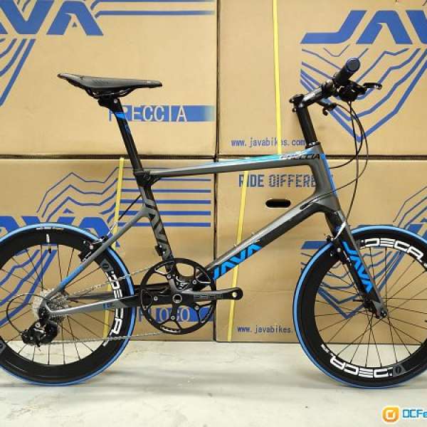 《免費送貨優惠》＊碳纖小輪徑＊JAVA 11速 破風V剎 451 平把 小輪徑 - FRECCIA-451-11S - 二手或全新單車, 單車及運動 - DCFever.com