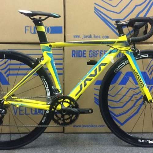 **全港免費送貨**JAVA SILURO2(升級版) 18速 C剎 700C 鋁架碳叉 彎把 公路車 - 二手或全新單車, 單車及運動 - DCFever.com