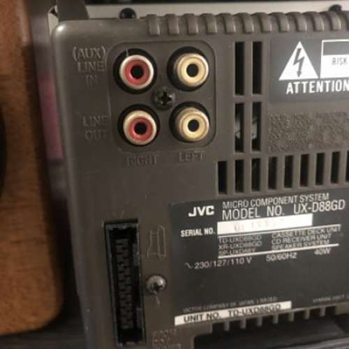 jvc ux-d88 hifi一套（問題機） - 二手或全新音響組合, 影音產品 - DCFever.com