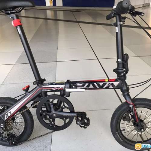 特價發售-JAVA-X1-7S-D-14吋鋁合金折叠車(培林花鼓) - 二手或全新單車, 單車及運動 - DCFever.com