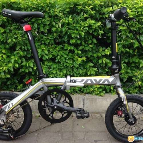 特價發售-JAVA-X1-7S-D-14吋鋁合金折叠車(培林花鼓) - 二手或全新單車, 單車及運動 - DCFever.com