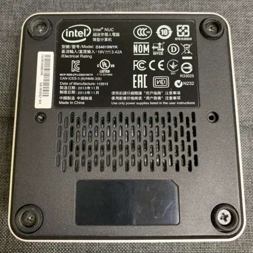 Intel NUC D34010WYK i3-4010U 16GB Ram 256GB SSD 迷你機仔 - 二手或全新電腦組合, 電腦 ...