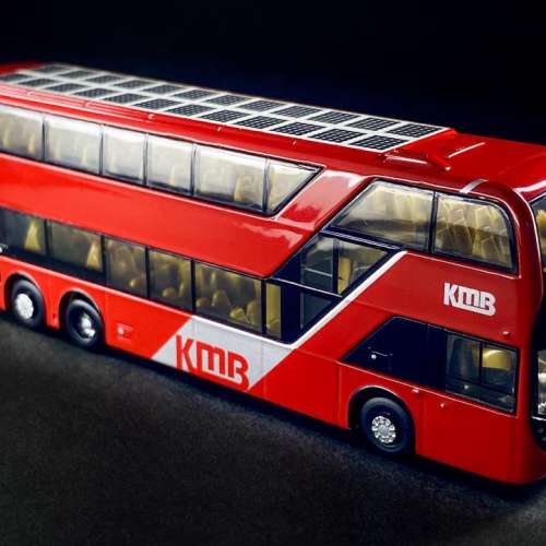 全新Tiny微影KMB九巴ADL Enviro MMC Facelift 12.8m 太陽能玻璃梯紅巴士 7-11 限定 烏溪沙站 89D ...