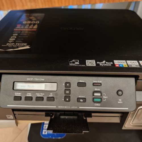brother 多功能打印機 dcp t510w - 二手或全新打印機、掃瞄器, 電腦 - DCFever.com