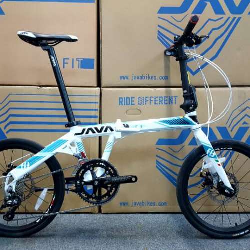 《免費送貨優惠》JAVA FIT-18S 日本SHIMANO 18速 碟剎 20寸 鋁合金摺車 - 二手或全新單車, 單車及運動 - DCFever.com