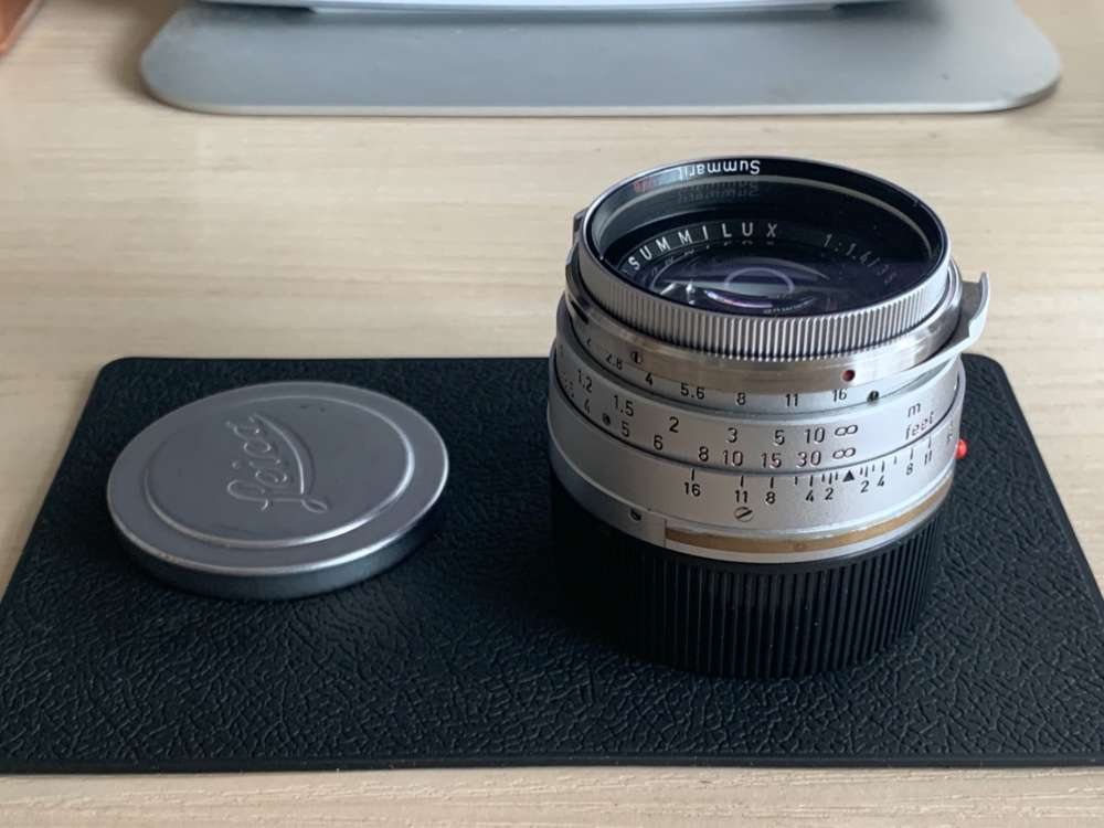 Leica Summilux 35mm Pre A V1 Steel Rim The Signature Glow 55 Off