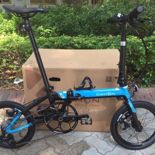 2020 DAHON K3 plus 9速 16寸碟剎 內走綫 鋁合金 折叠車 送叮叮水架前後蛙燈 - 二手或全新單車, 單車及運動 - DCFever.com