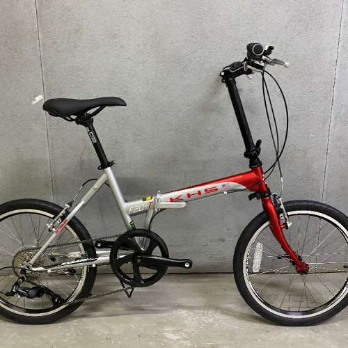 全新現貨 日本版 KHS F20-T 雙色細摺單車 406 - 二手或全新單車, 單車及運動 - DCFever.com