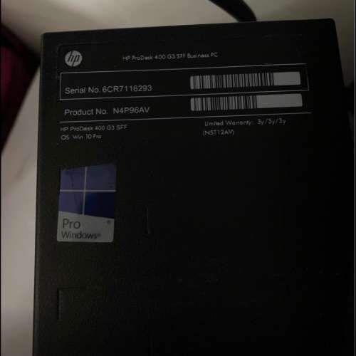 HP DeskPro 400 g3 i5 SFF PC (98% NEW) - 二手或全新電腦組合, 電腦 - DCFever.com