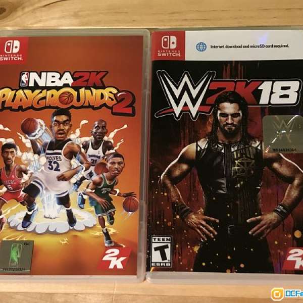 SWITCH game W2K18/NBA2K PLAYGROUNDS2 99%New - 二手或全新Games / 遊戲, 遊戲機、模型 ...