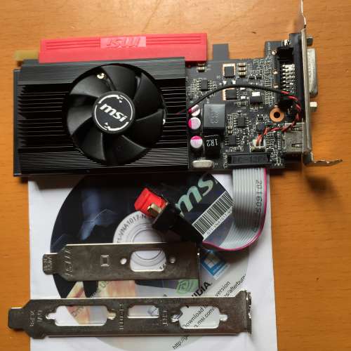 微星MSI顯示卡MS-V809 GT710 2GD3 LP - 二手或全新顯示卡, 電腦 - DCFever.com