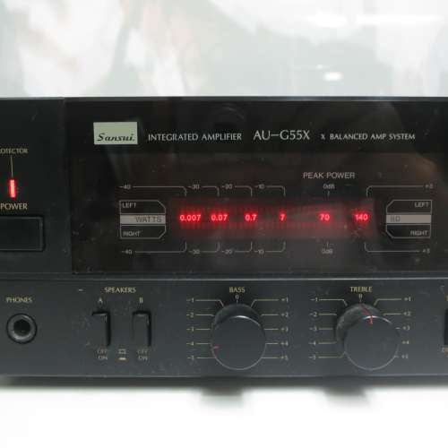 Sansui 山水 AU-G55X 純功放 - 二手或全新擴音機, 影音產品 - DCFever.com