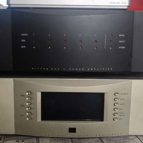 英國Ditton DDP-5.1 前級+ DCA-5 後級 - 二手或全新擴音機, 影音產品 - DCFever.com