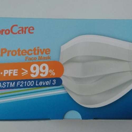 全新 Unipro Care ASTM F2100 Level 3 口罩 - 二手或全新防疫用品, 其它 - DCFever.com