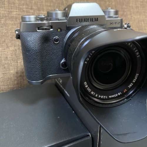 Fujifilm X-T2 XT2 Graphite Silver Edition w/ XF18mm-55mm F2.8-F4 R LM ...