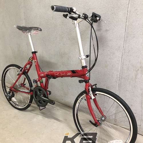台灣KHS功學社單車) F20-T3F 451 艷紅色 Shimano Tiagra 30速 (T3F451 摺車) (not dahon tern) - 二手或全新單車, 單車及運動 ...