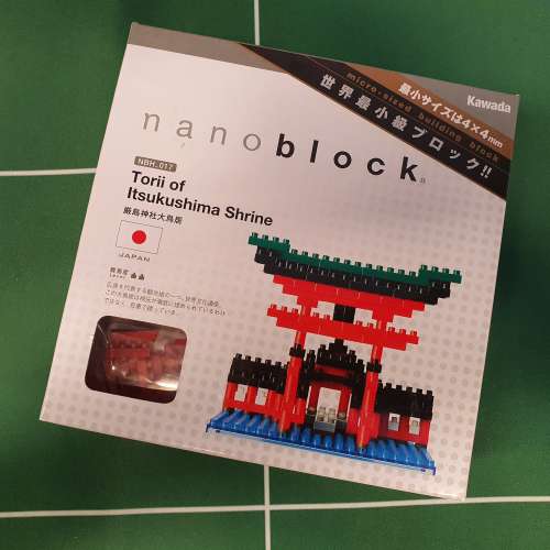 Nanoblock 厳島神社大鳥居 NBH 017 Torii of Itsukushima Shrine - 二手或全新模型、Figure, 遊戲機、模型 - DCFever.com