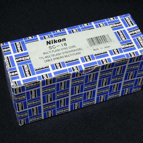 Nikon SC-18 TTL cord 多燈同步線 (飛燈線) - 二手或全新閃光燈, 攝影產品 - DCFever.com