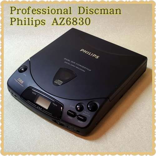 日系Philips AZ6830(DBB版本)高階Discman / CD Player；Sony Discman會用DBB低頻系統，推力強勁；音色純厚無音染 - 二手或全新隨身音響, 影音 ...