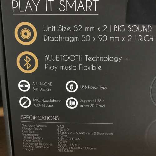 全新 KINGSMART BLUETOOTH SOUNDBAR KS - 02 - DCFever.com