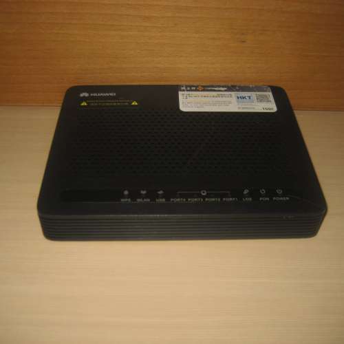 HUAWEI 華為 EchoLife HG8045 光纖 WiFi Modem 適合還機 HKT PCCW 電訊盈科 網上行 Now TV ...