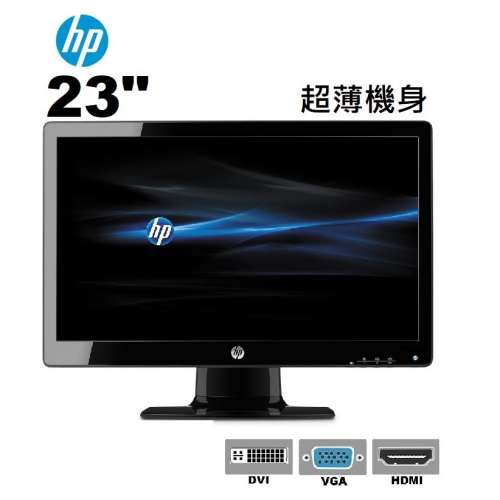 23吋 HP 2311f 3D LED mon 超薄機身 2311 - 二手或全新顯示器, 電腦 - DCFever.com