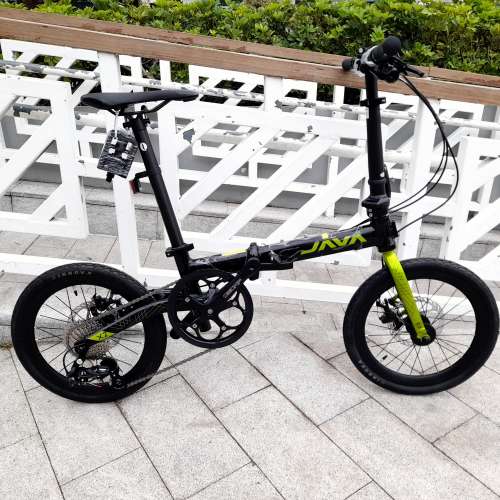 JAVA X2 folding bicycle 16吋摺疊單車 9速轉波 - 二手或全新單車, 單車及運動 - DCFever.com
