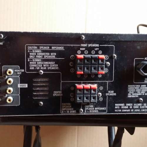 買賣全新及二手擴音機, 影音產品 - JVC RX-320V 擴音機 Amplifier - DCFever.com