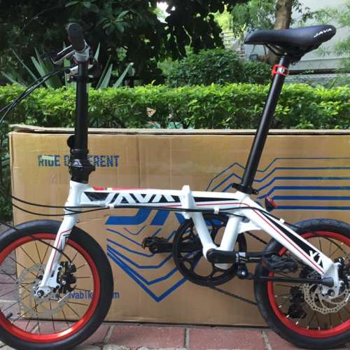 2020 JAVA X1-7S-D 7速 16吋鋁合金碟剎折叠車 - 二手或全新單車, 單車及運動 - DCFever.com