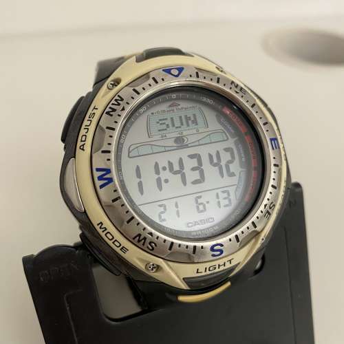 CASIO SEA-PATHFINDER 2273 SPF-40 Water Resistant 10BAR Japan Made 運動手錶 ...