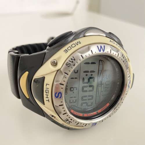 CASIO SEA-PATHFINDER 2273 SPF-40 Water Resistant 10BAR Japan Made 運動手錶 ...